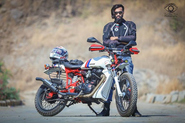 ST350 – Dirt-Scrambler-Tracker 350 by Haldankar Customs – Custom Cafè ...